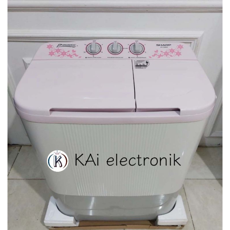 Jual mesin cuci sharp ES-T80MW | Shopee Indonesia