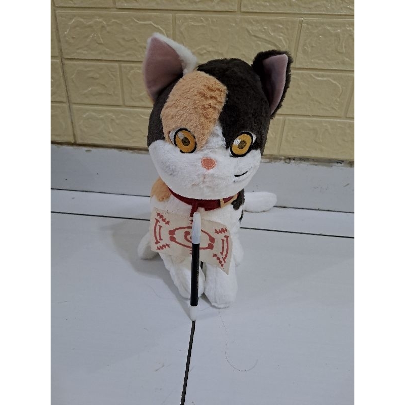 Jual Kimetsu no Yaiba Demon Slayer Chachamaru Cat Plush doll 30cm SEGA ...