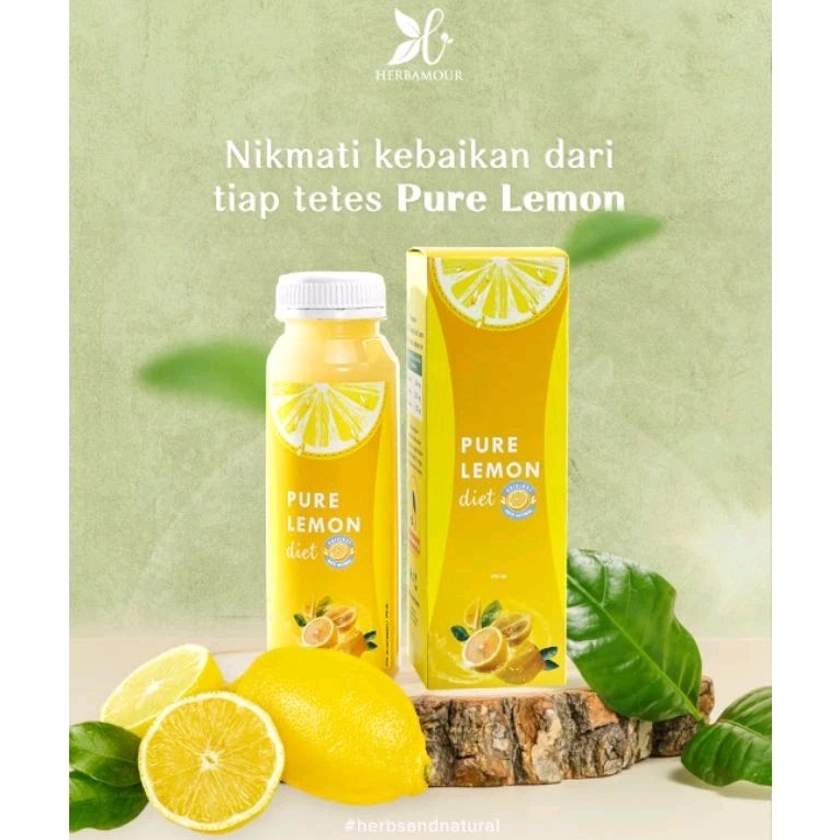 Jual Distributor Resmi Herbamour | Pure Lemon Diet | 100% Sari Buah ...