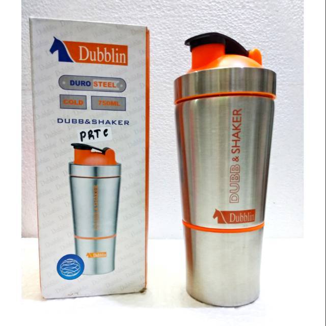 Jual Botol Shaker Dubblin Stainless 750ml | Shopee Indonesia