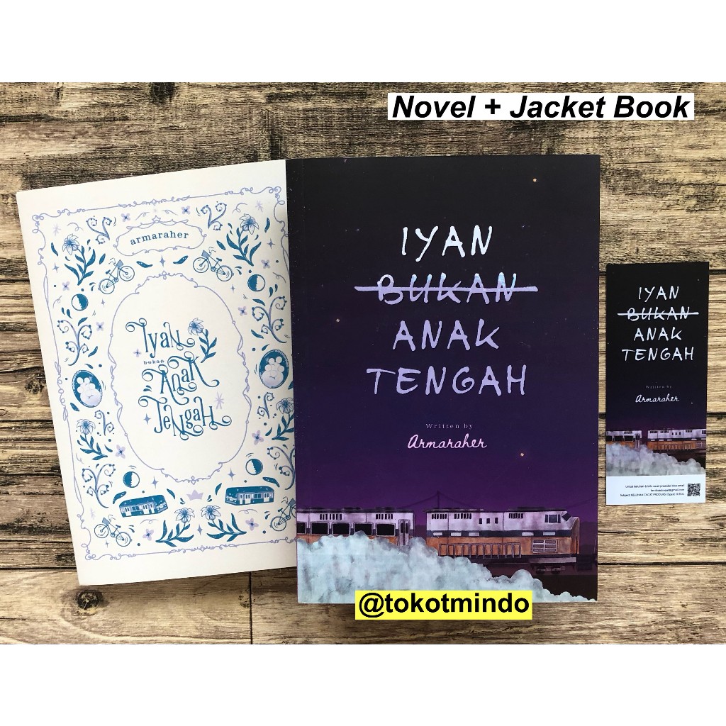 Jual ORIGINAL Novel IYAN ANAK TENGAH (Armaraher) + Bonus - Penerbit Akad x Skuad | Shopee Indonesia