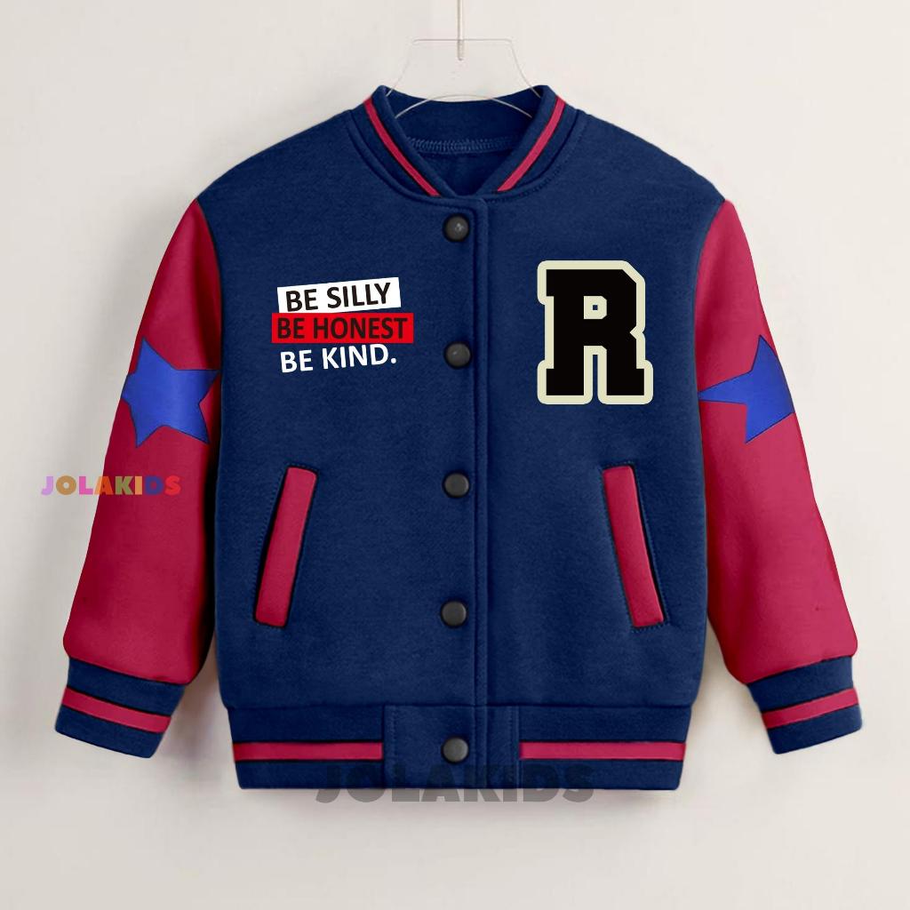 Jual Jaket Varisty Anak INISIAL R M N & S Umur 2-12 Tahun JaCket ...