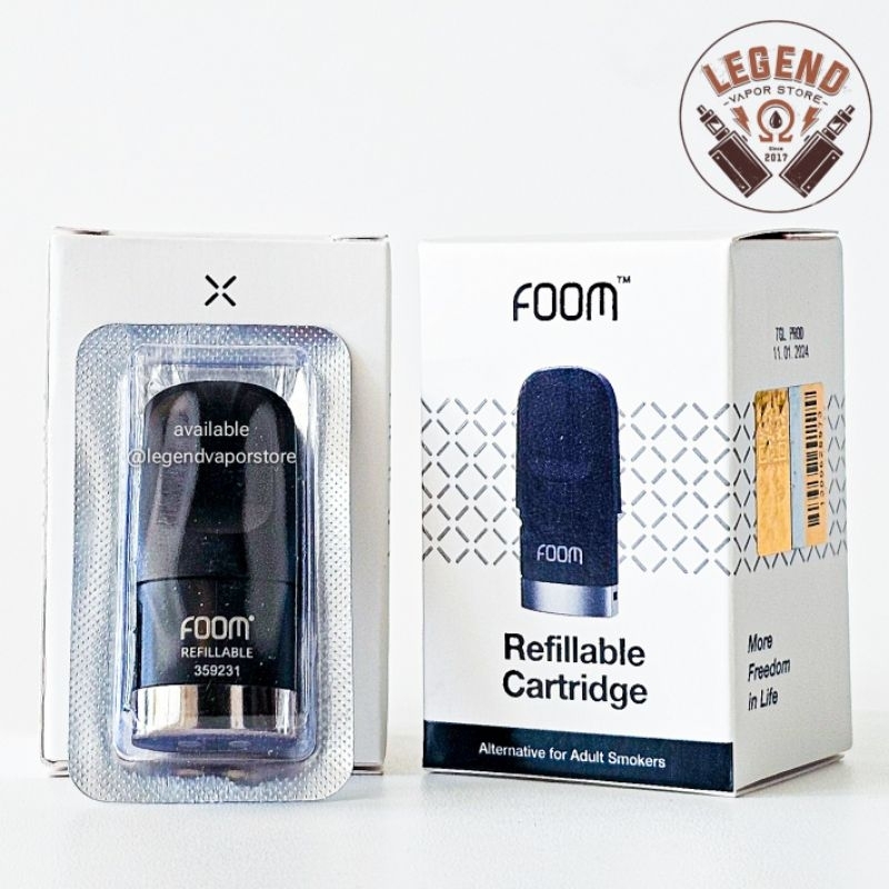 Jual CARTRIDGE POD FOOM X 0.8 OHM AUTHENTIC HARGA 1 BIJI | Shopee Indonesia