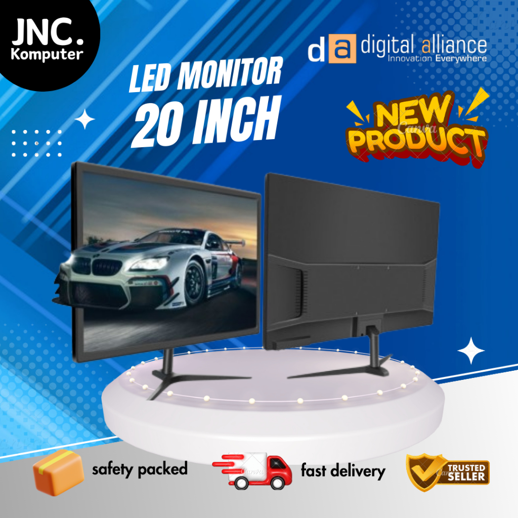 Jual LED Monitor HD 20" Inch Digital Alliance DA20-RE75 | Shopee Indonesia