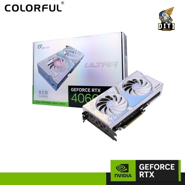 Jual VGA COLORFUL iGame GeForce RTX 4060 ULTRA W DUO OC 8GB-V 2 FAN ...
