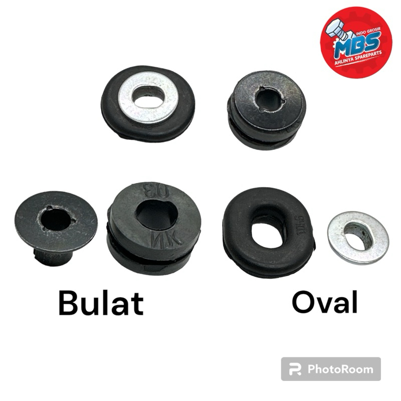 Jual KARET BODY RING OVAL BULAT RUBBER 1 SET KARET DAN RING BOS ...