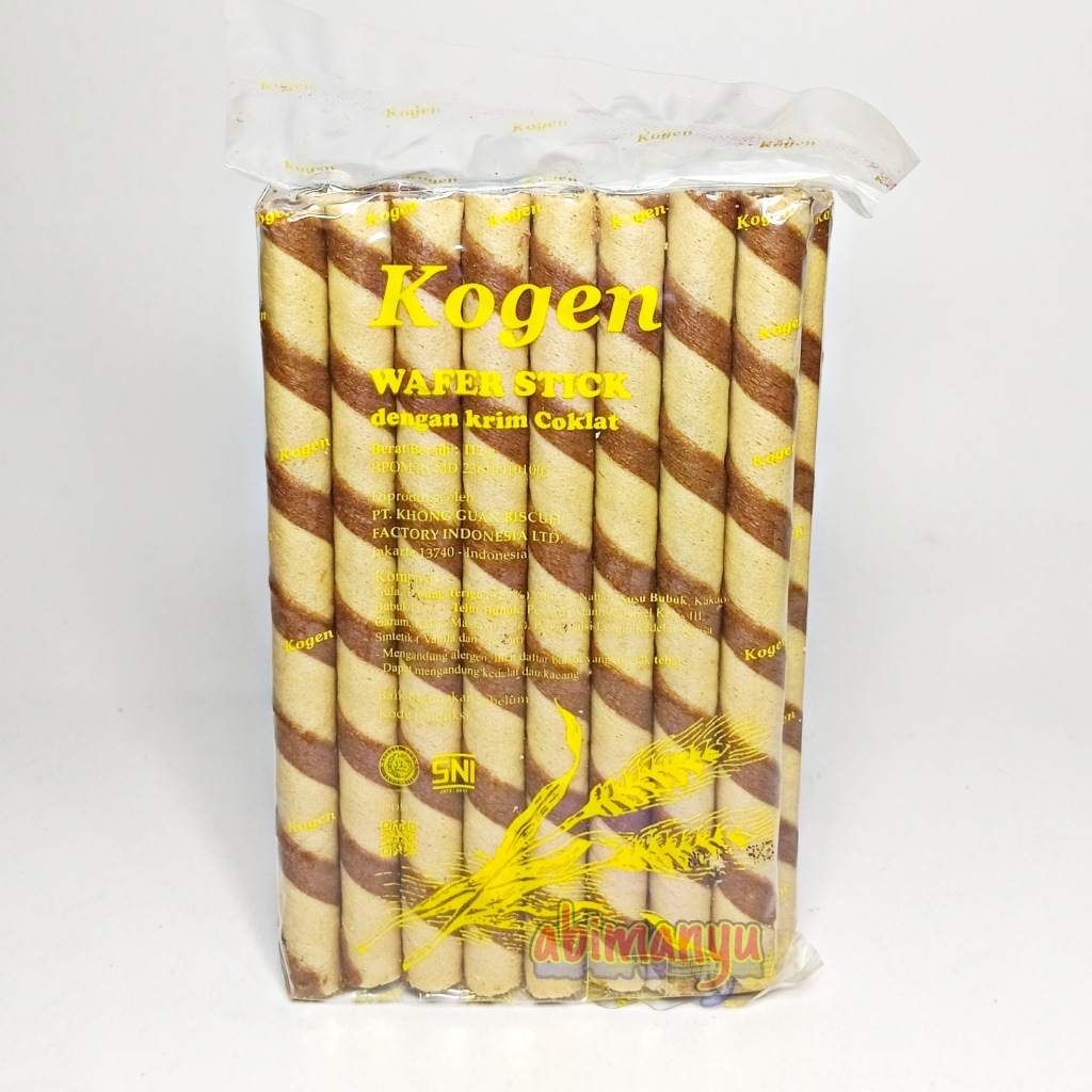 Jual Kogen Waferstick Coklat / ASTOR COKLAT KHONG GUAN 112 gram ...