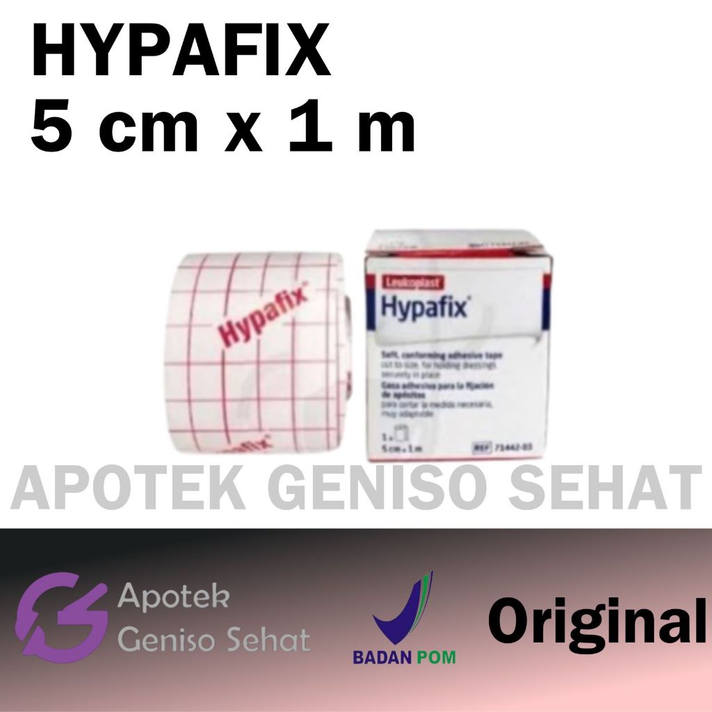 Jual Hypafix 5 cm x 1 m | Plester Luka | Shopee Indonesia