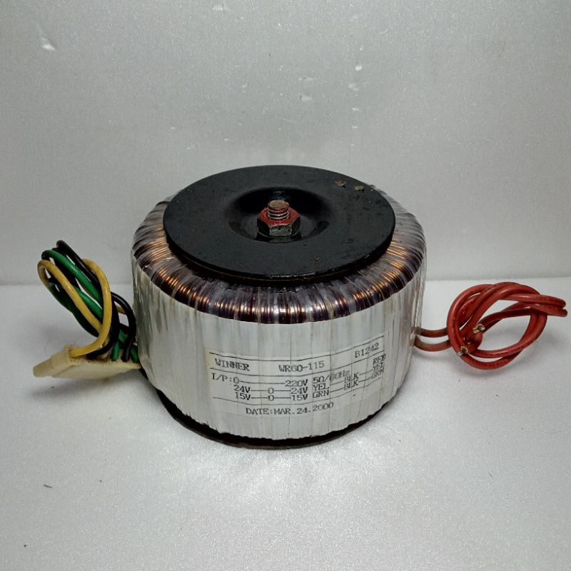 Jual Trafo Toroid AOWA Original 6 Amper 24v Ct | Shopee Indonesia