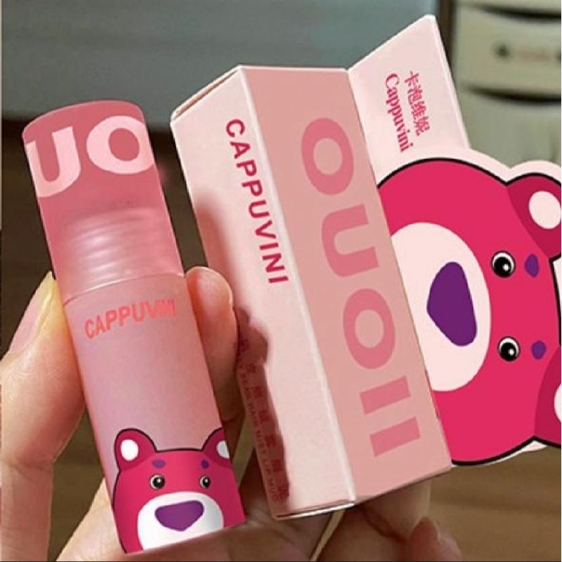 Jual Cappuvini Matte Lip Glaze Lip Clay Lotso Bear Velvet Lip Cream ...