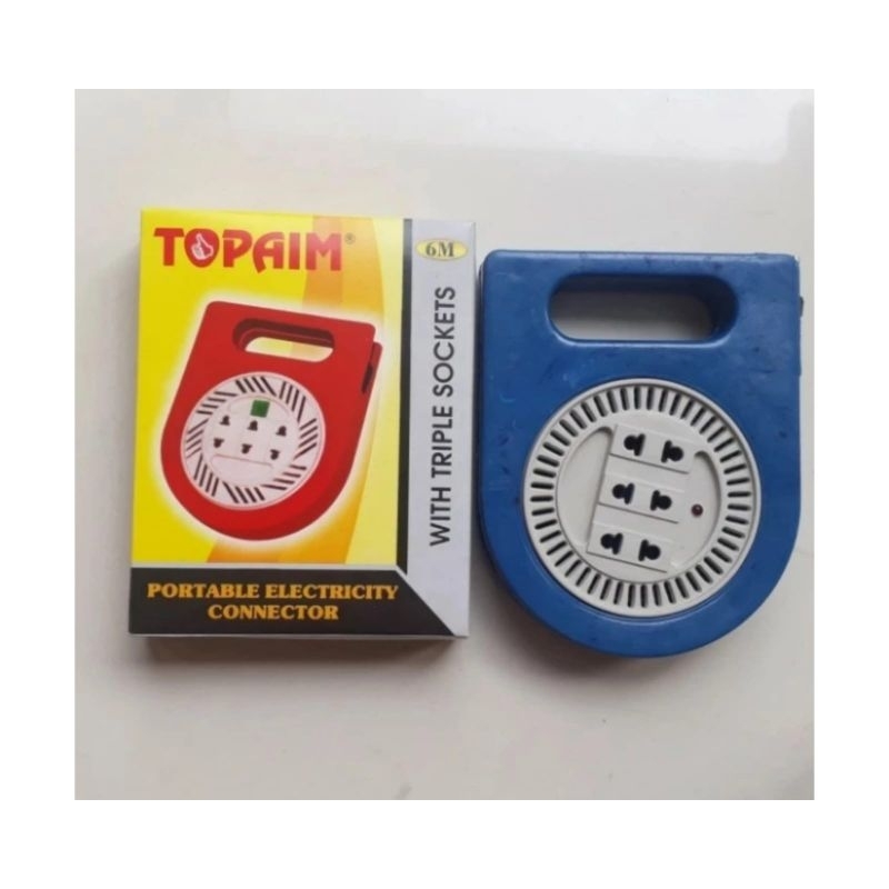 Jual Box kabel listrik 5m TOPAIM Roll kabel serbaguna | Shopee Indonesia
