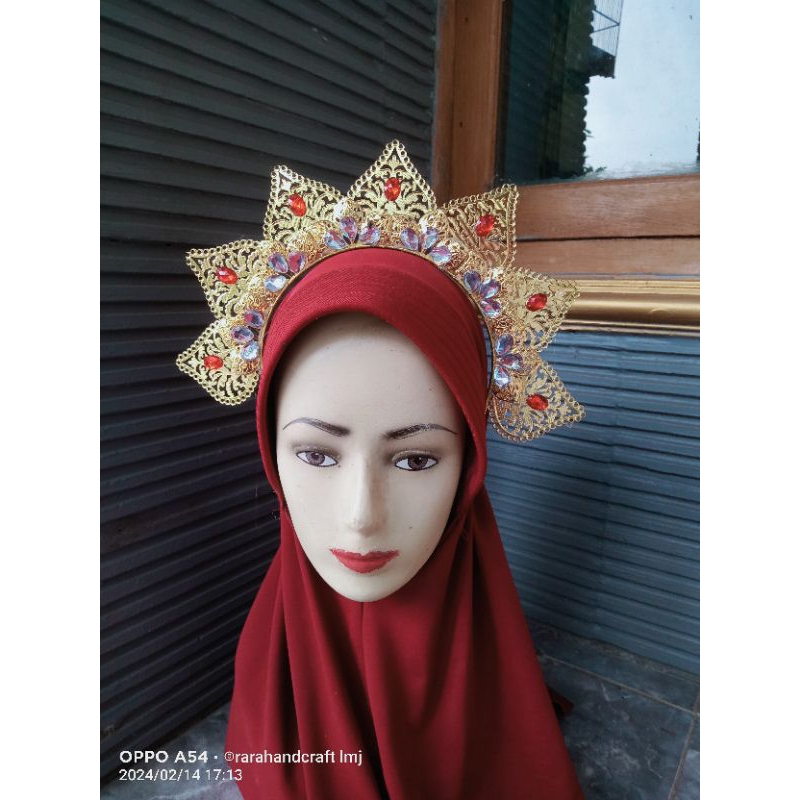 Jual (style 39) bando adat /bando tari/bando kreasi/mahkota | Shopee ...