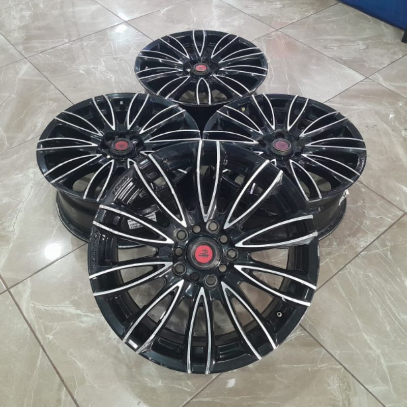 Jual VELG MOBIL RACING | LENSO SAMURAI R16 BAUT 5X100/114.3 | SIENTA ...
