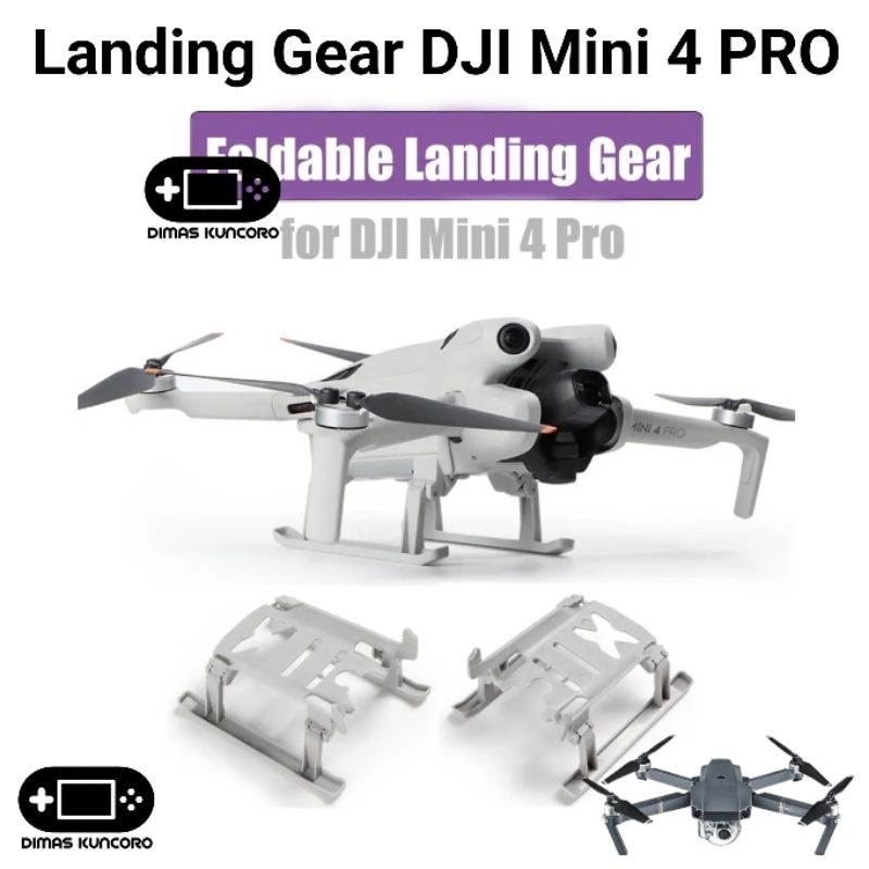 Jual Landing Gear DJI Mini 4 PRO extended kaki foldable drone leg ...
