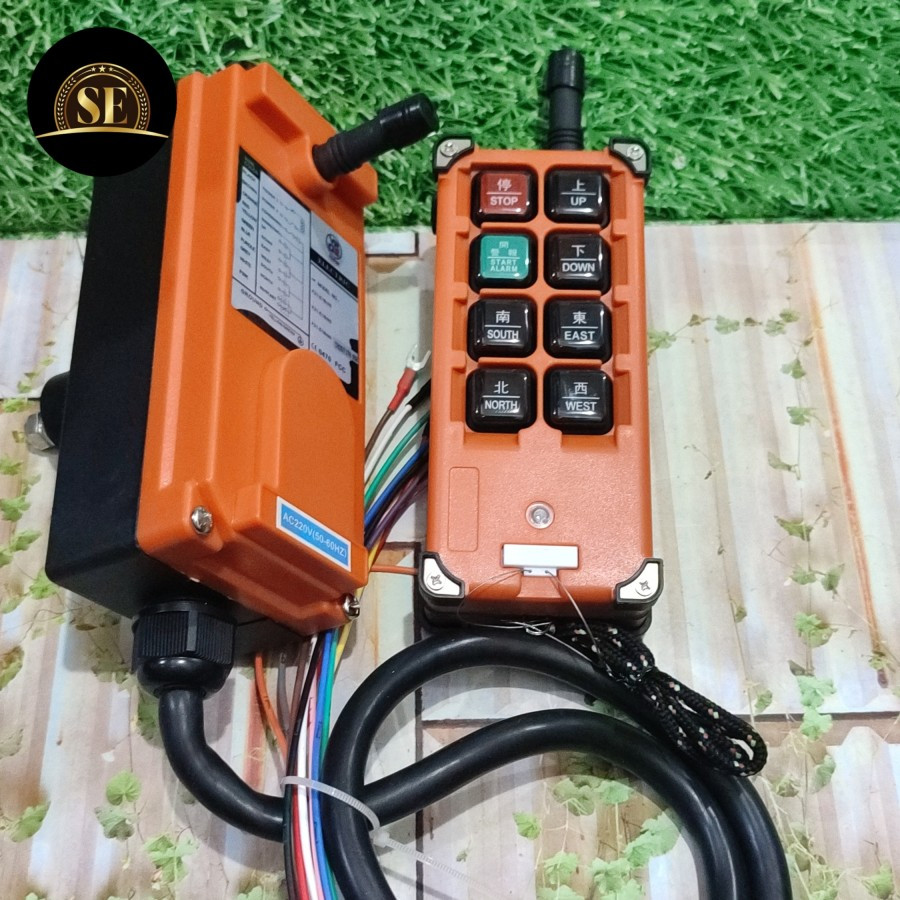 Jual Telecrane F21-E1B Remote Wireless Industrial Hoist Crane Push ...