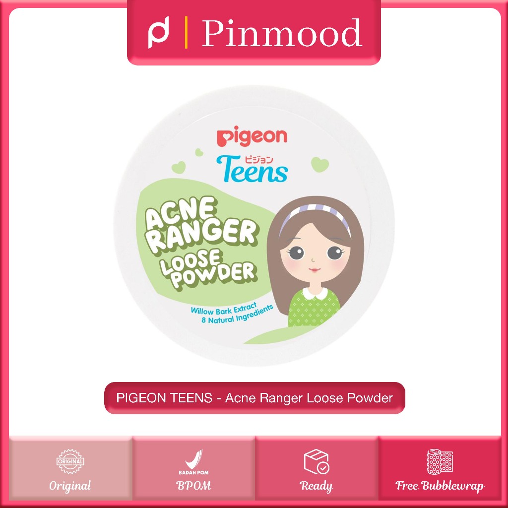 Jual PIGEON TEENS - ACNE RANGER LOOSE POWDER ( 12 g ) - Bedak Tabur ...