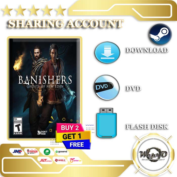 Jual BANISHERS GHOST OF NEW EDEN PREMIUM - PC GAME ORIGINAL - GAMING ...