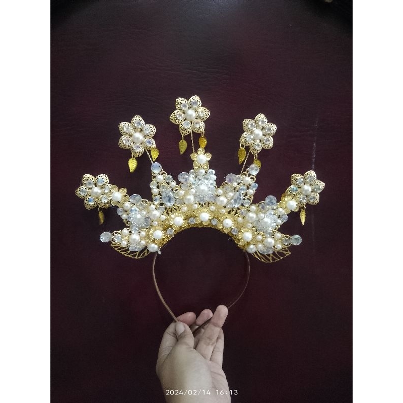 Jual sunting tari mentul modern/bando adat Jawa/adat Sunda kreasi/bando ...