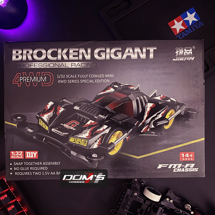 Jual BROCKEN GIGANT JIEPIN JEIPIN BLACK - FMA CHASSIS | Shopee Indonesia
