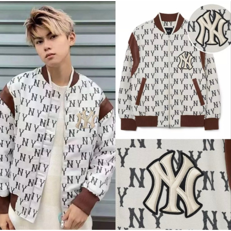 Jual jacket zipper mlb original unisex | Shopee Indonesia