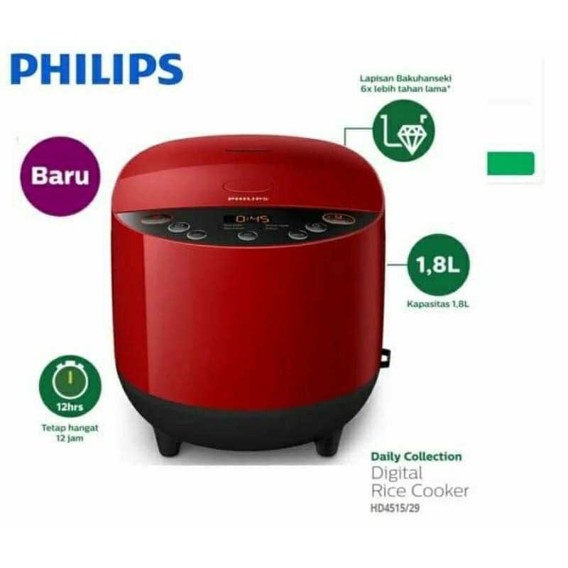 Jual Philips Megic Com digital series 3000 HD 4515 Rice Cooker Penanak ...