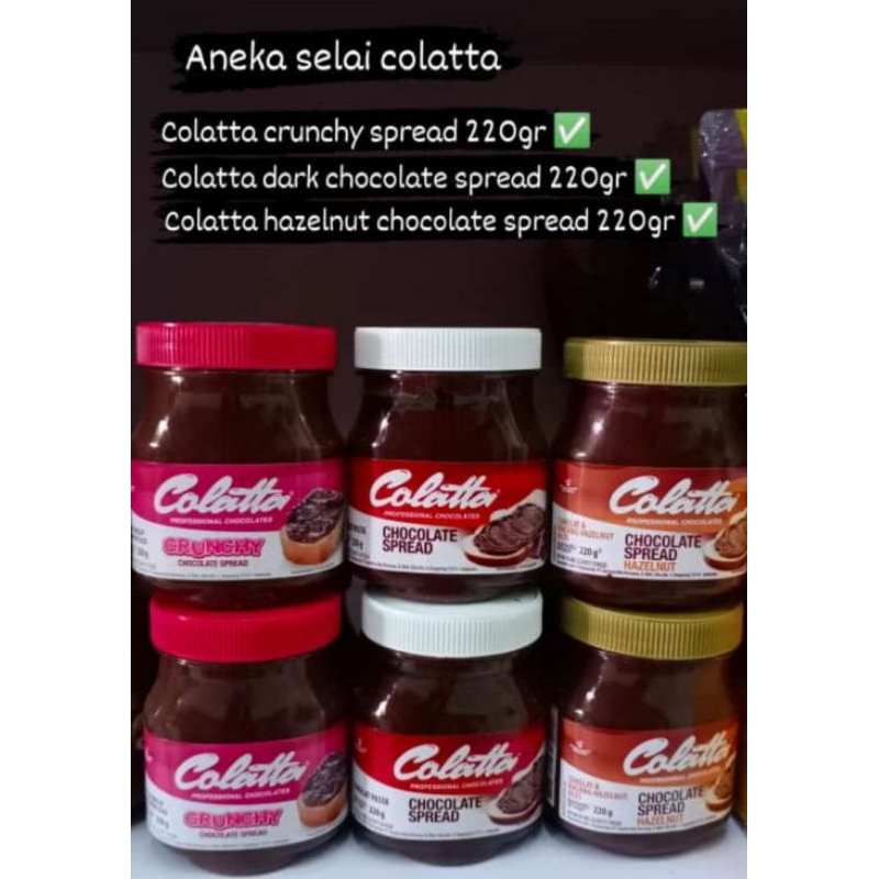 Jual Colatta Dark Chocolate Spread 220gr | Shopee Indonesia