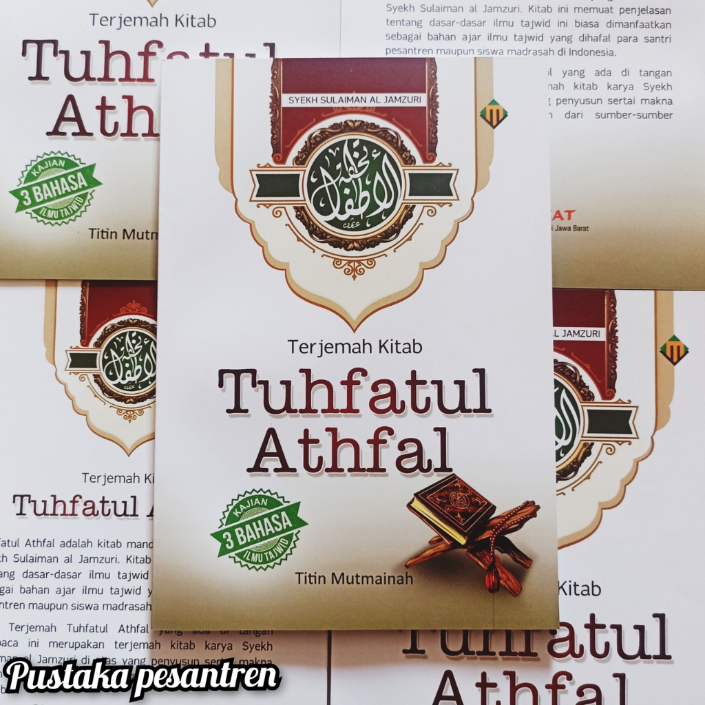 Jual Terjemah Tuhfatul Atfal Kajian Ilmu Tajwid Lengkap Dengan Makna ...