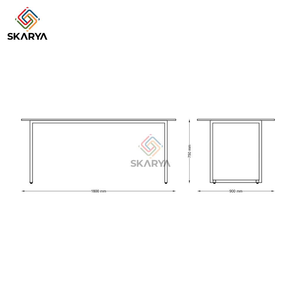 Jual Meja Meeting Kantor Meja Diskusi Meja Rapat KM 1890 M (Baru ...
