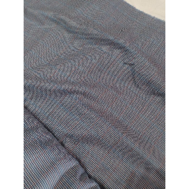 Jual KAIN WOL STRETCH KOTAK KECIL MERAH BIRU (REQ PANJANG 50 CM = Rp 27 ...