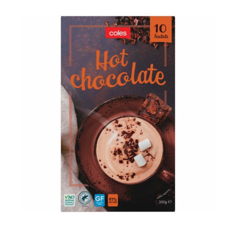 Jual Coles Hot Chocolate Sachets | 10 pack | Shopee Indonesia