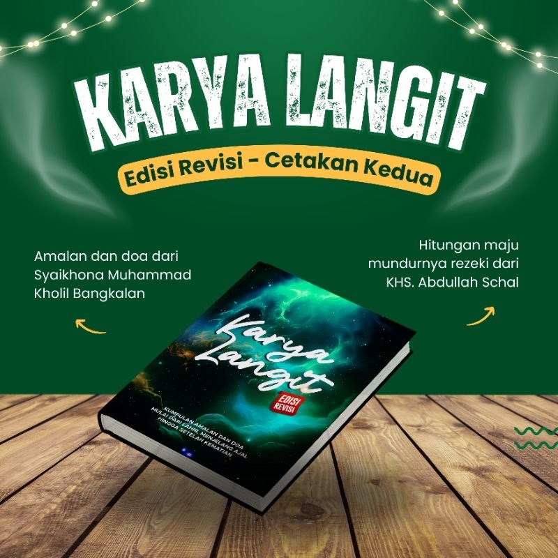 Jual Buku Karya Langit - Edisi Revisi (Cetakan Kedua) - Buku Amalan dan ...
