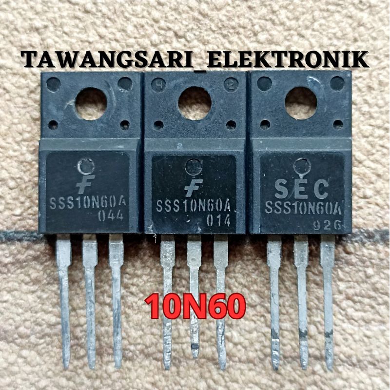 Jual FET 10N60 MOSFET 10N60 Fet sss10n60a original cabutan | Shopee ...