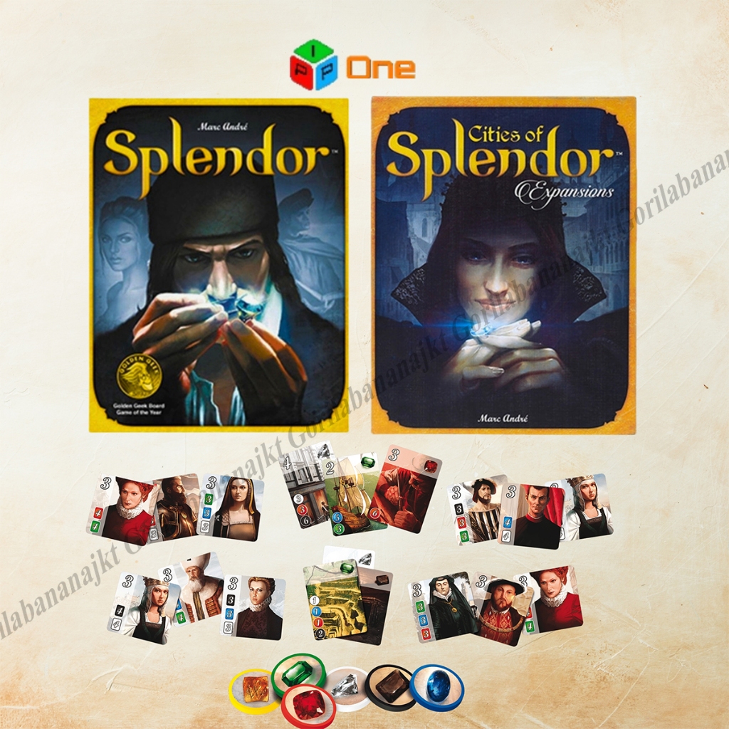 Jual Splendor Board Game Splendor Expansion ENGLISH VERSION | Shopee ...