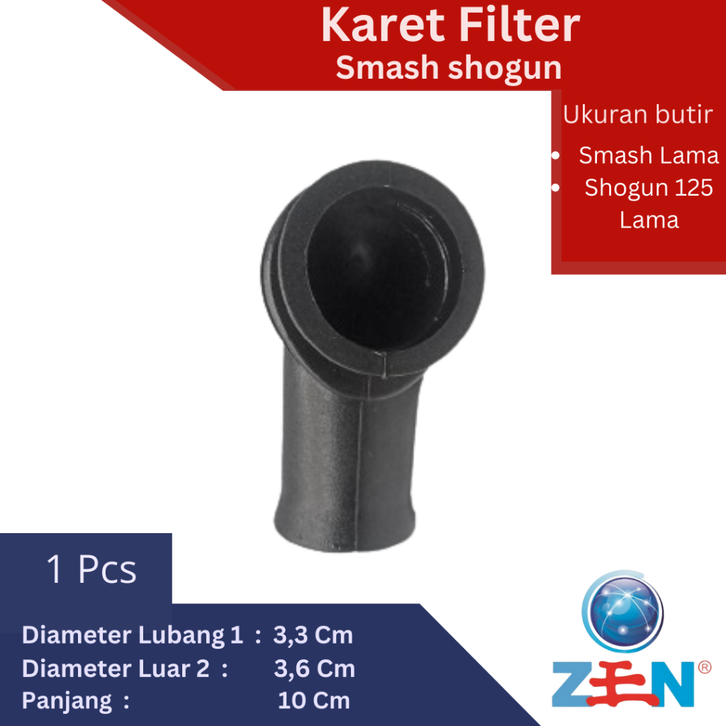 Jual KARET FILTER-SARING UDARA-KARBURATOR SUZUKI SMASH/SHOGUN 125 OLD ...