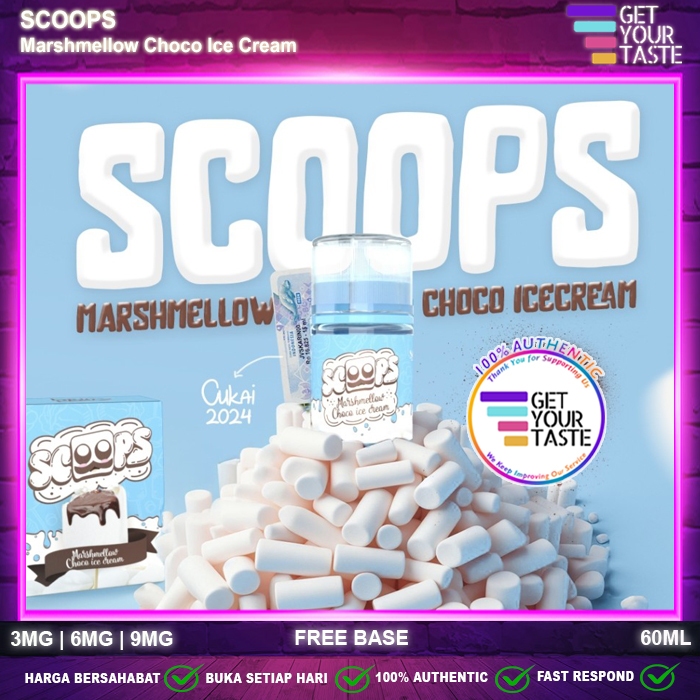 Jual Liquid Scoops Marshmellow Choco Ice Cream 60ML by Drippers ...