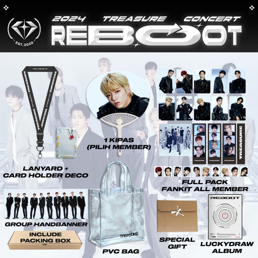 Jual [LIMITED ORDER] TREASURE PACKAGE + GIFT TREASURE REBOOT PACKAGE ...