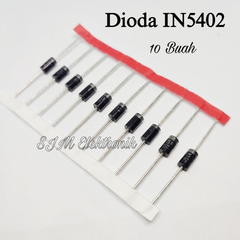 Jual Dioda IN5402 1N5402 Diode 5402 (10 Pcs) | Shopee Indonesia