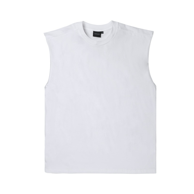 Jual Heyplain Kaos Tanktop Putih Oversized - Cotton Combed 24s | Shopee ...