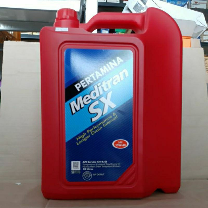 Jual Oli Mesin Diesel Pertamina Meditran SX 15W-40 10 Liter | Shopee Indonesia