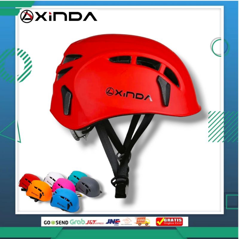 Jual Helm Safety Climbing Xinda Original / Safety Helmet Xinda / Safety ...