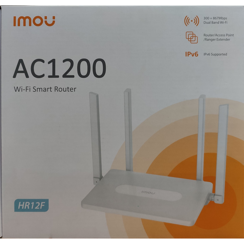 Jual WI-FI SMART ROUTER IMOU AC1200 HR12F | Shopee Indonesia
