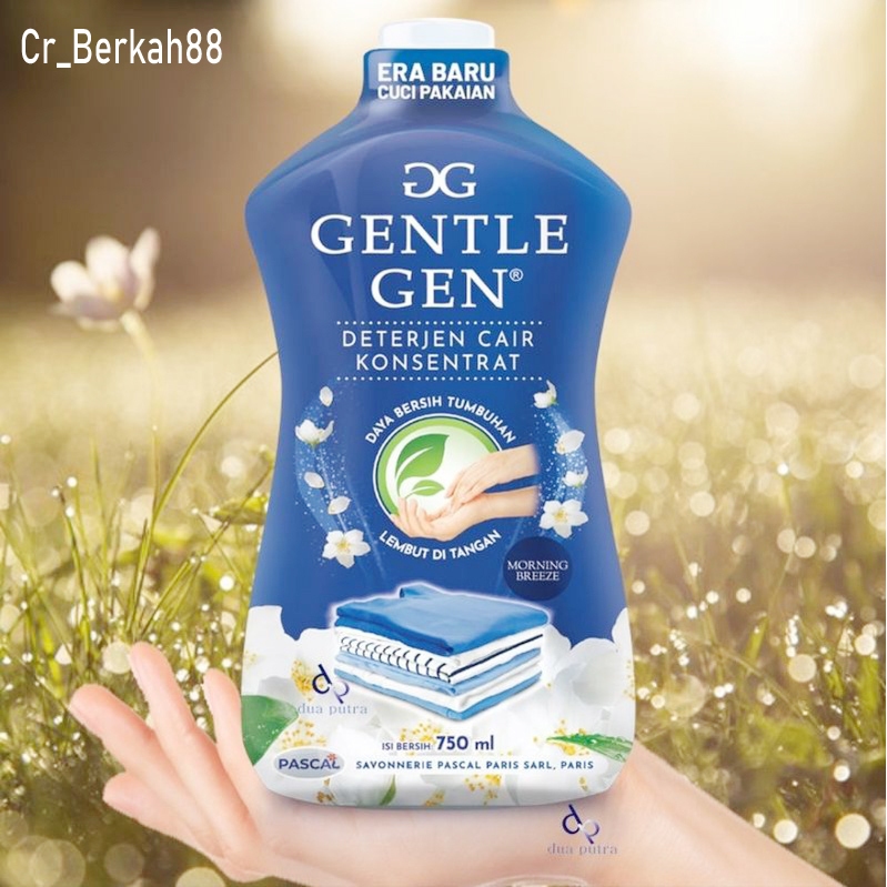 Jual Gentle Gen Liquid Detergent Botol Biru 750Ml | Shopee Indonesia