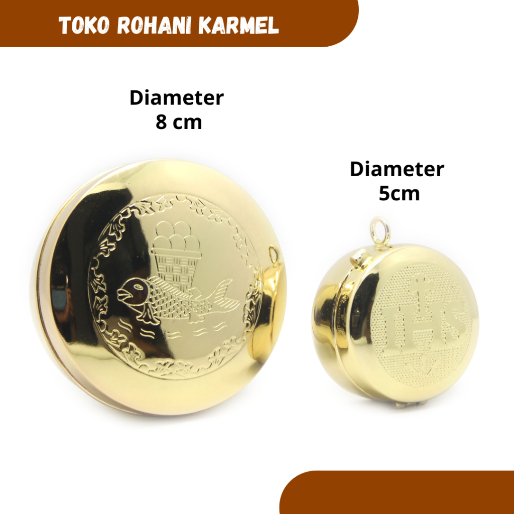 Jual PIKSIS - TEMPAT HOSTI / PIKSIS LAPIS EMAS/ PIKSIS GOLD / PIKSIS ...