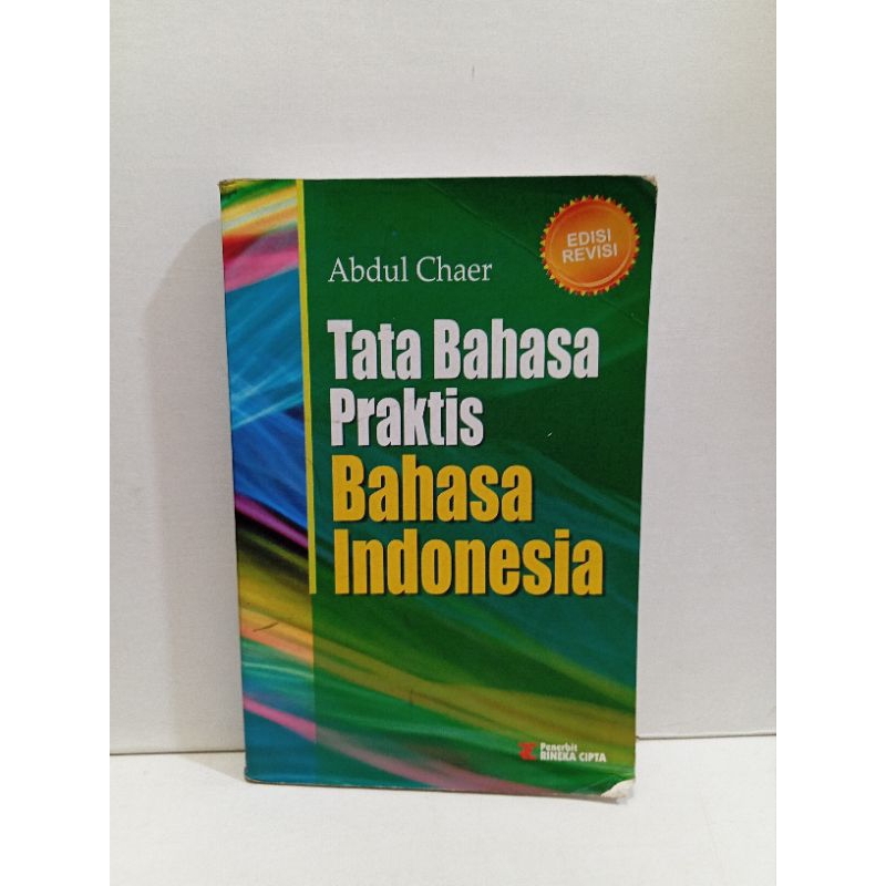 Jual Buku Tata Bahasa Praktis Bahasa Indonesia By Abdul Chaer | Shopee ...