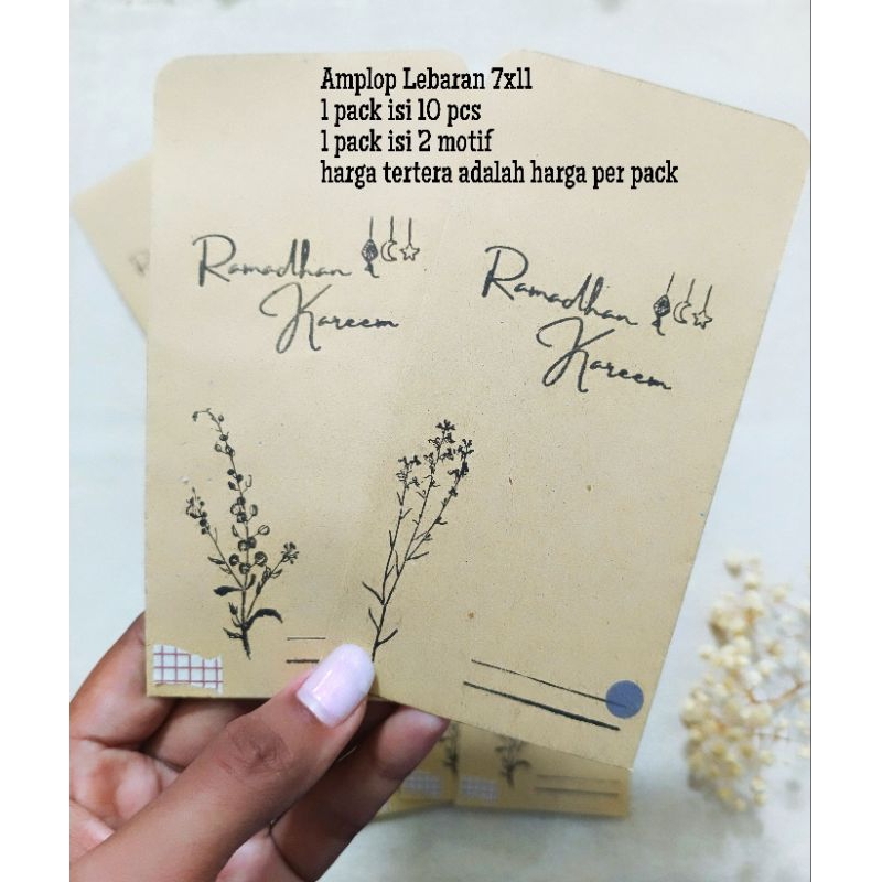 Jual Amplop lebaran aesthetic/amplop lebaran vintage/amplop lebaran ...