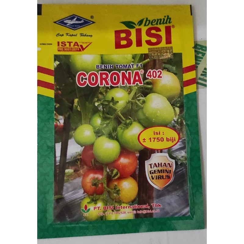 Jual Benih tomat CORONA F1 1750 biji (5 gram) | Shopee Indonesia