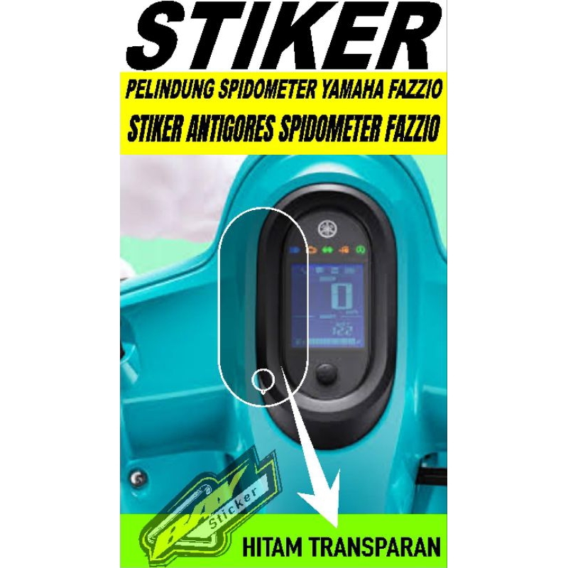 Jual STIKER SPIDO FAZZIO / ANTIGORES SPIDO YAMAHA FAZZIO | Shopee Indonesia