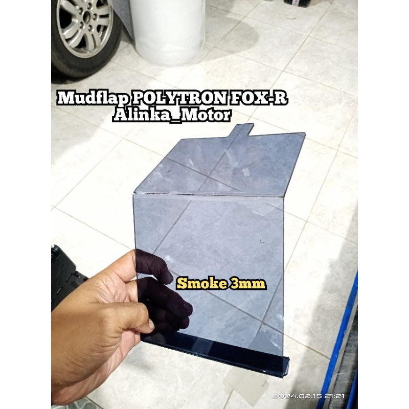 Jual Mudflap POLYTRON FOX R Penahan Lumpur Baterai | Shopee Indonesia