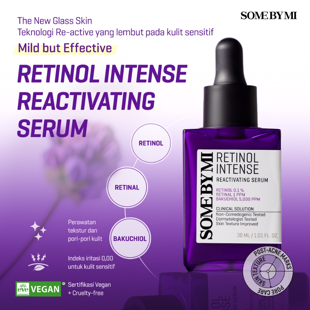Jual SOME BY MI Retinol Intense Reactivating Serum Essence 30ml / Glass ...