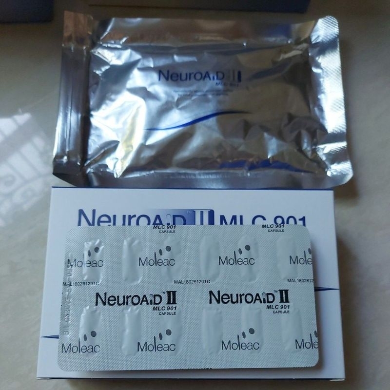 Jual Neuroaid ii MLC 901 strip, 12 capsules | Shopee Indonesia